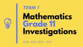 Mathematics Grade 11 - School Notes