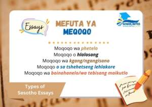 Sesotho Grammar and Literature Words Meanings - School Notes